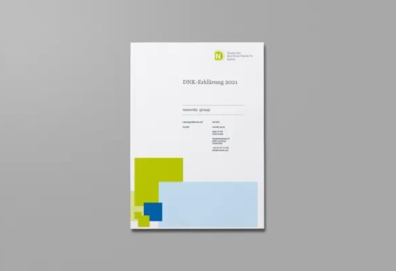 Sustainability - Our contribution | Noventic